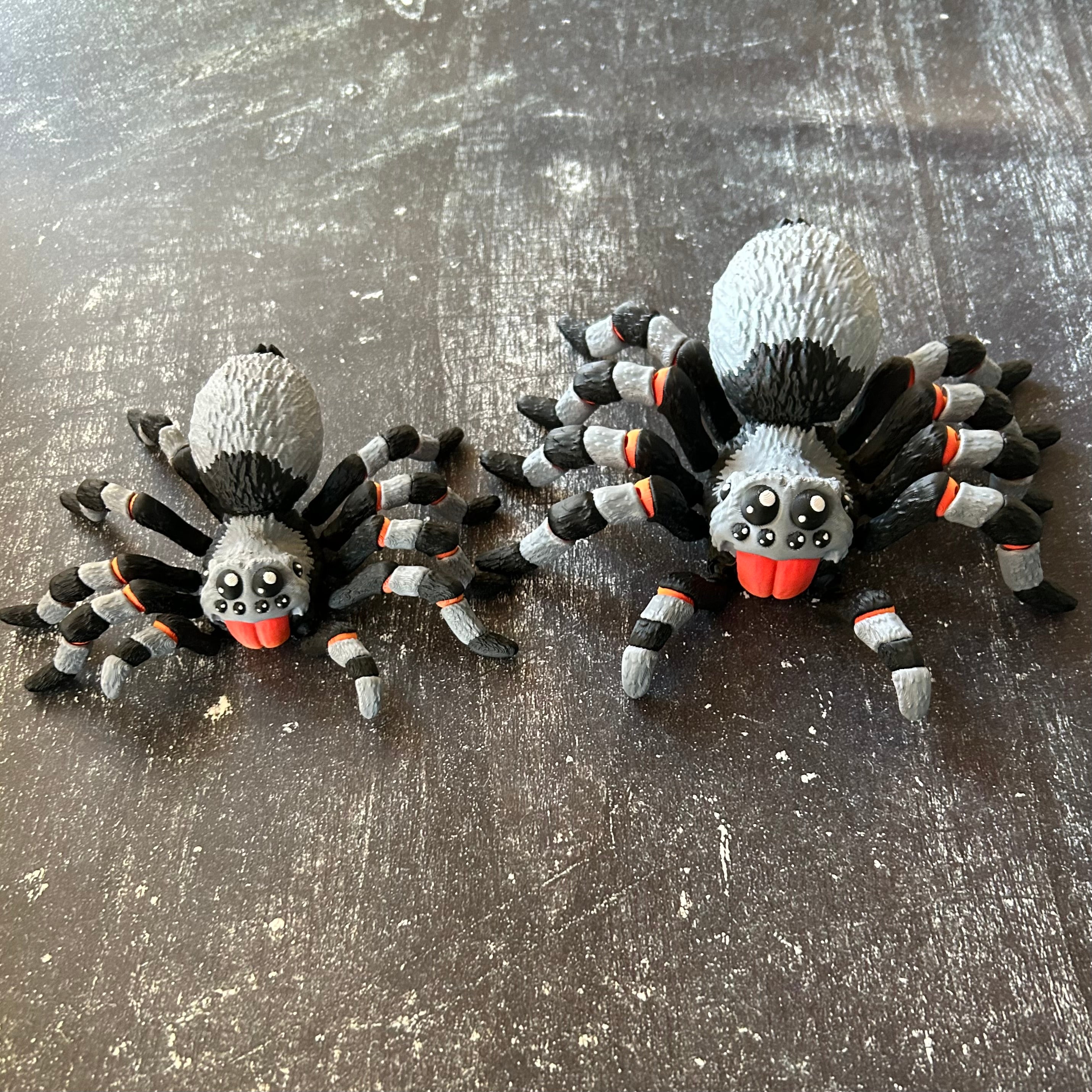 Amazing Tarantula - 3d Printed Posable Toy – R & M Southern, LLC